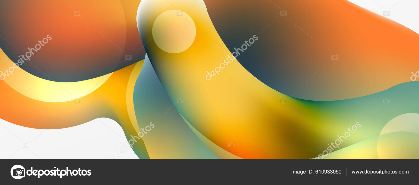 Fluid Abstract Background Liquid Color Gradients Composition Shapes ...