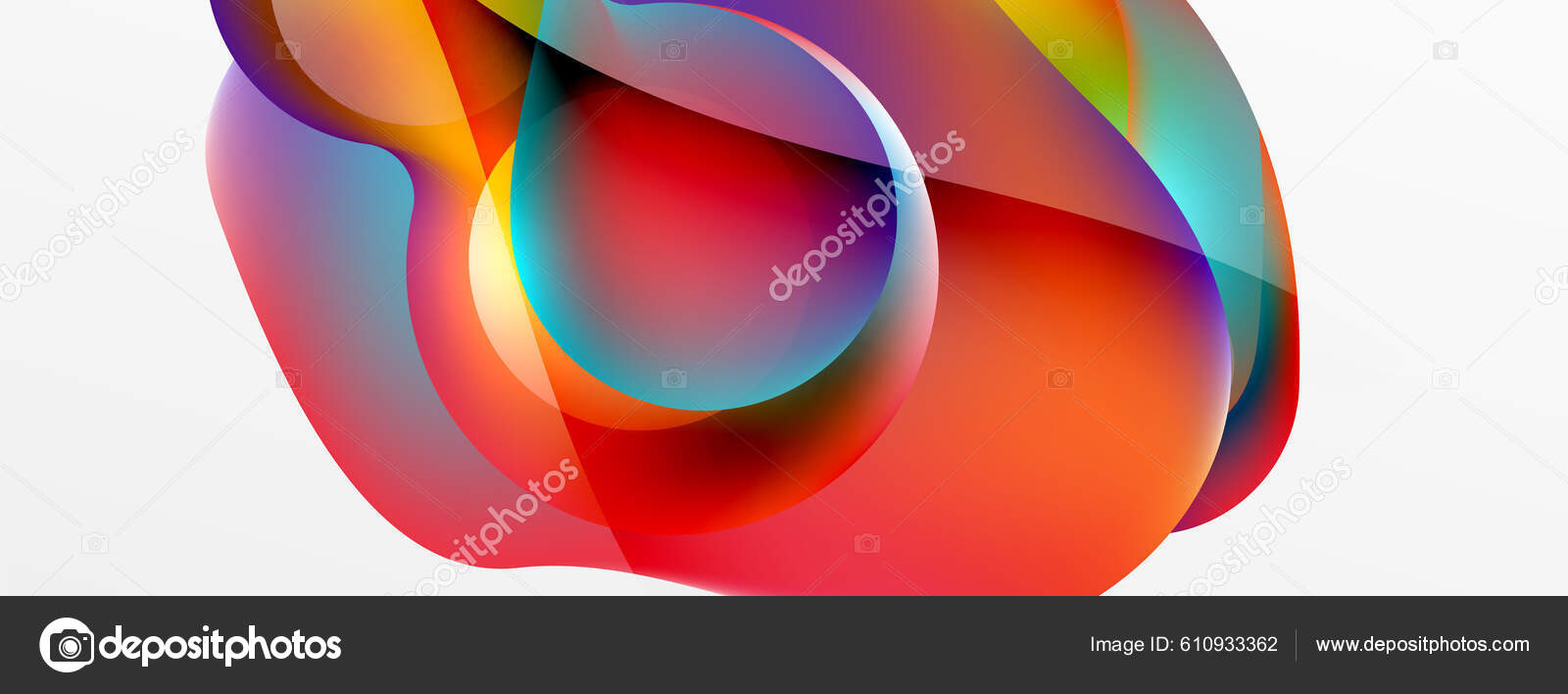 Fluid Abstract Background Liquid Color Gradients Composition Shapes ...
