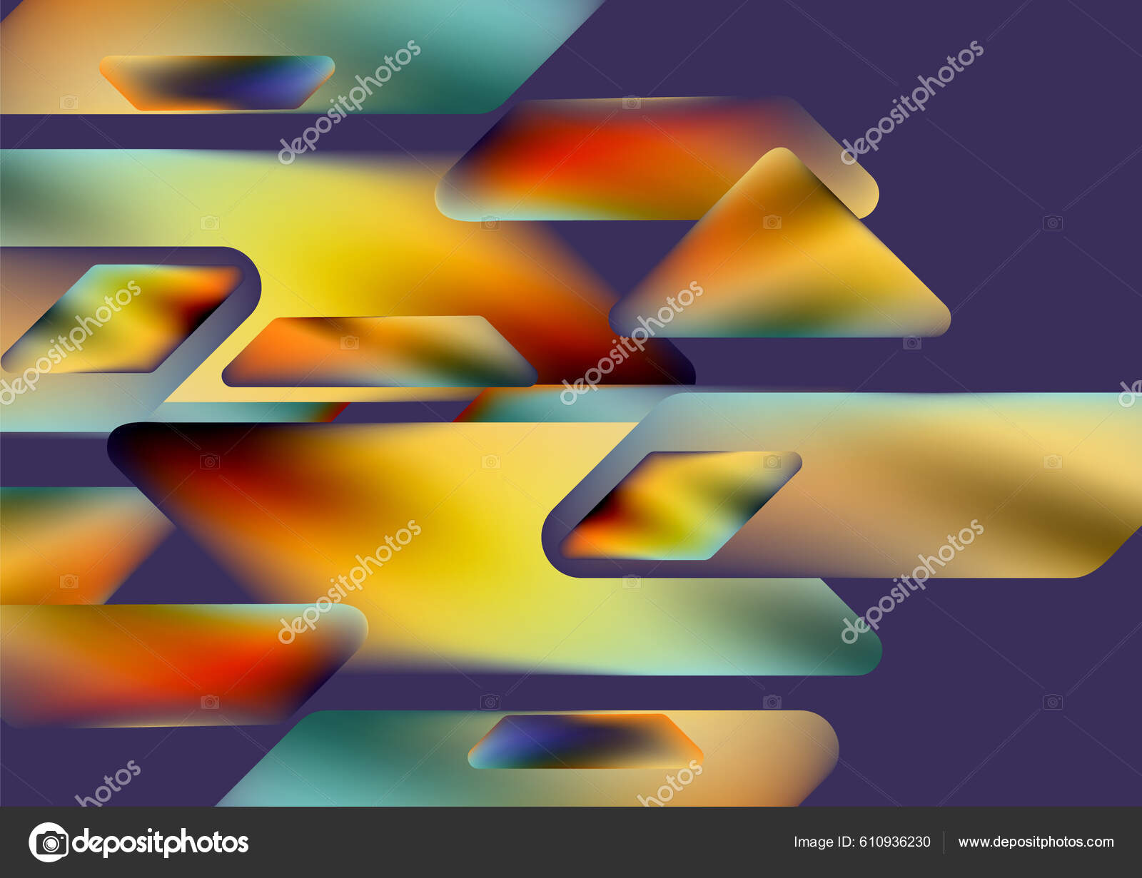 Tech Minimal Geometric Wallpaper Creative Abstract Background Vector ...