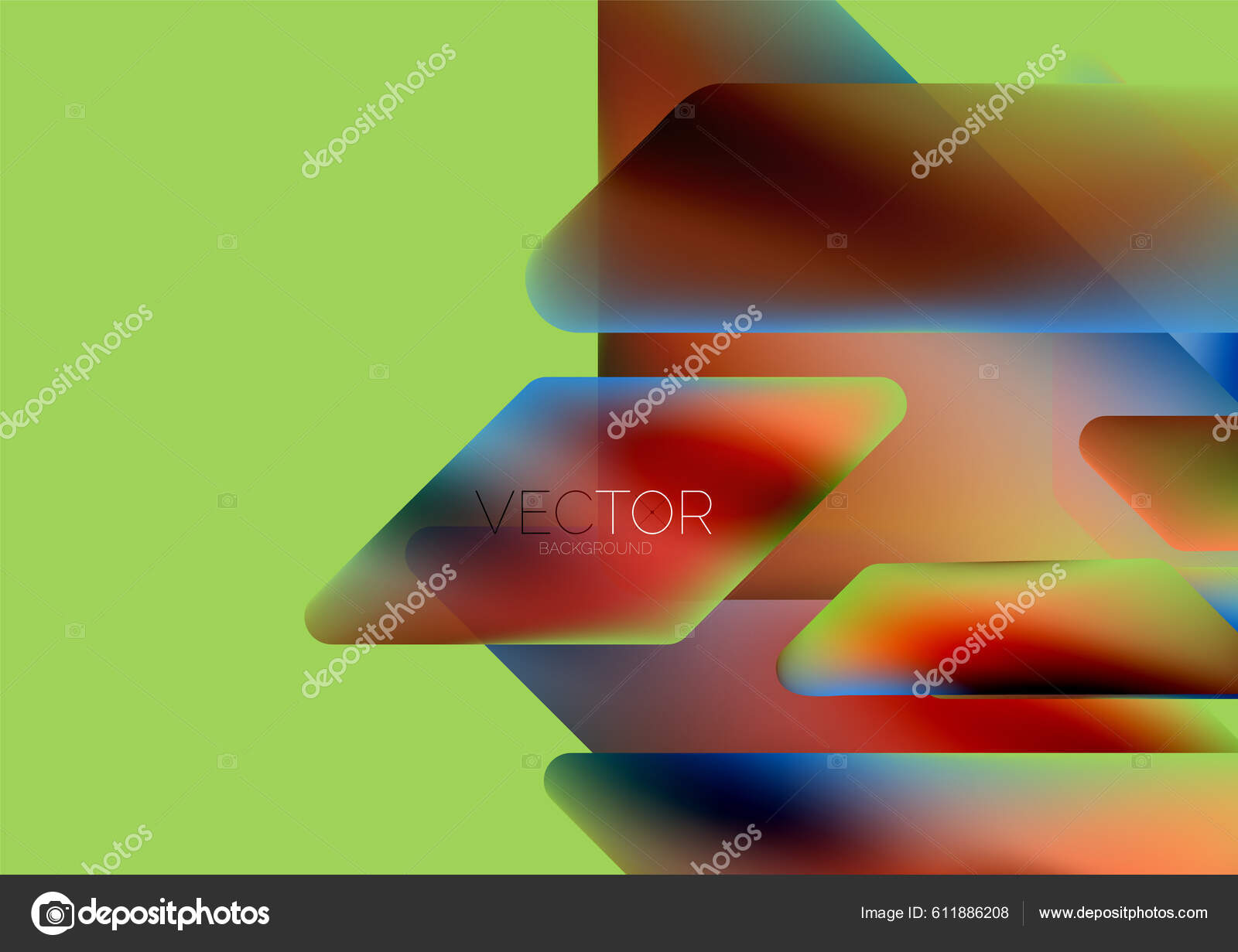 Tech Minimal Geometric Wallpaper Creative Abstract Background Vector ...