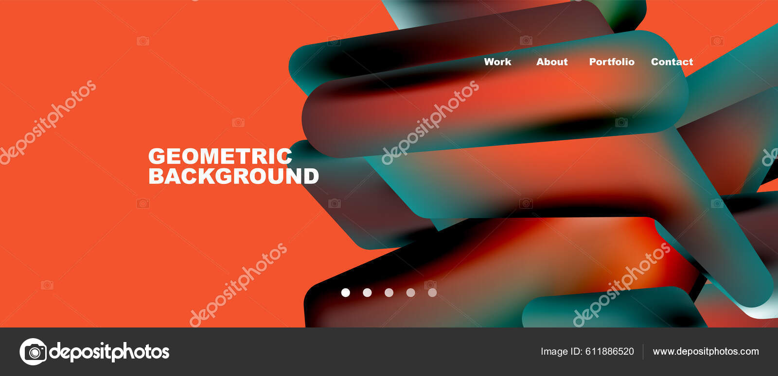 Tech Minimal Geometric Wallpaper Creative Abstract Background Vector ...