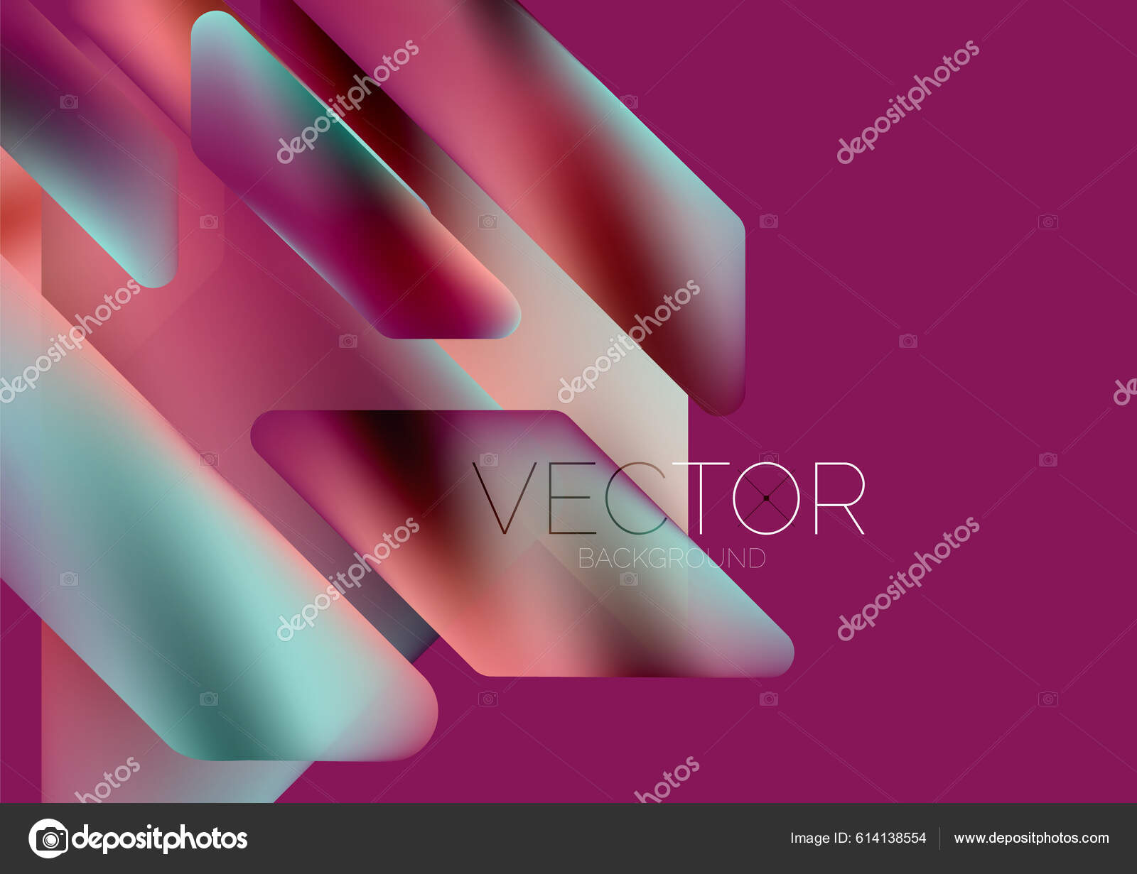 Tech Minimal Geometric Wallpaper Creative Abstract Background Vector ...