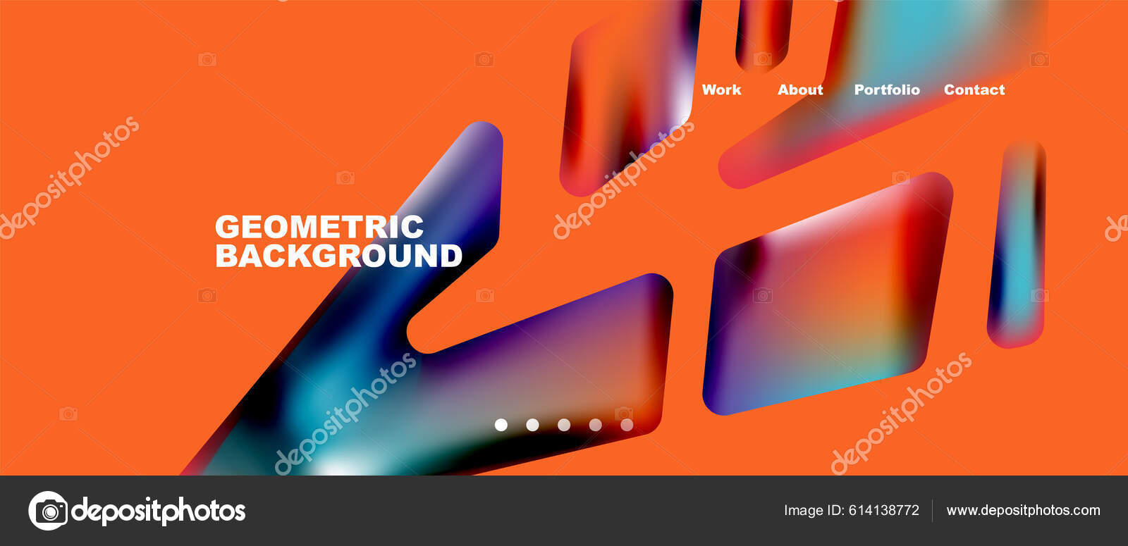 Tech Minimal Geometric Wallpaper Creative Abstract Background Vector ...