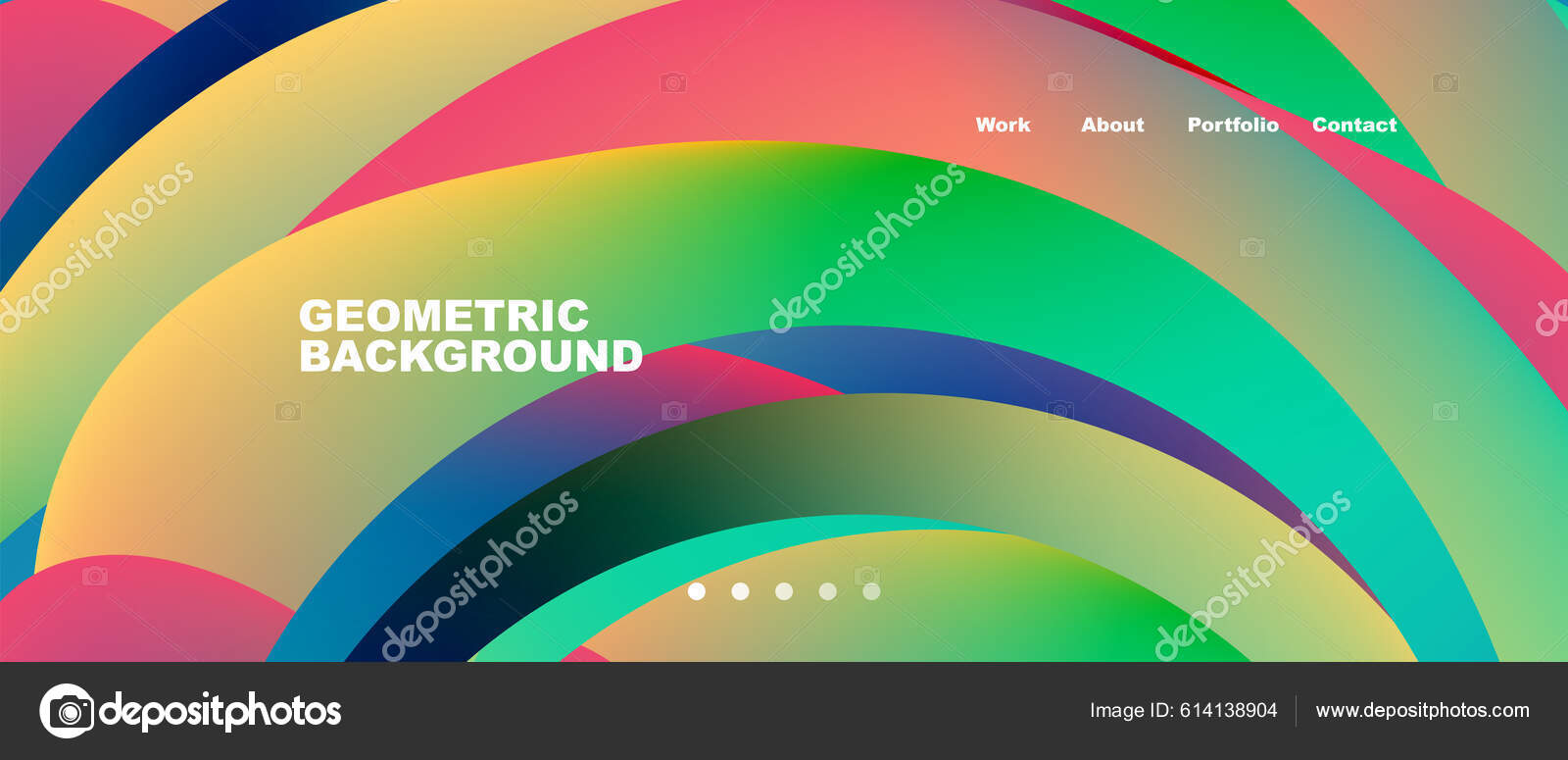 Liquid Fluid Shapes Flowin Gradients Abstract Backgrounds Vector ...