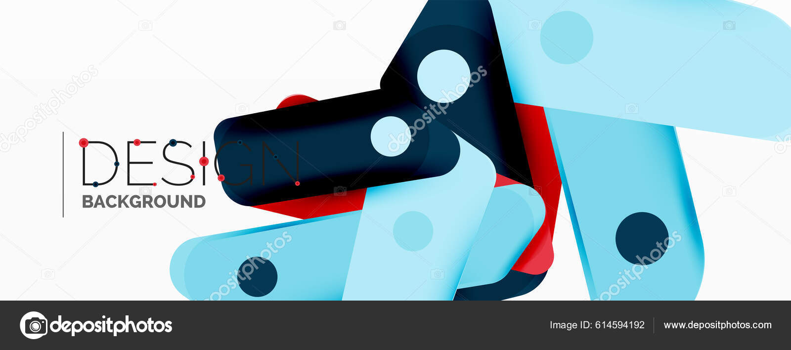 Tech Minimal Geometric Wallpaper Creative Abstract Background Ribbon ...