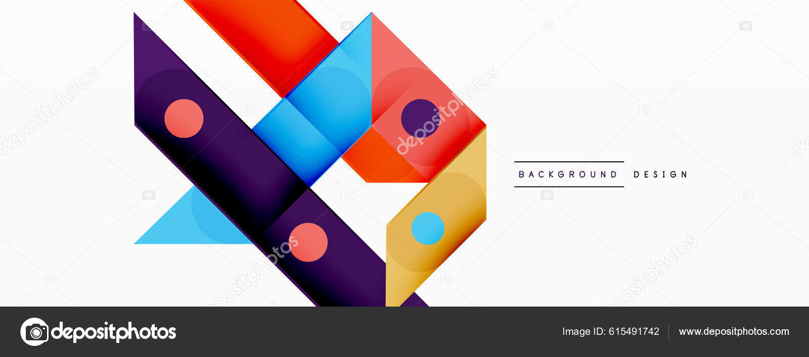 Color Overlapping Stripes Background Colorful Lines Composition ...