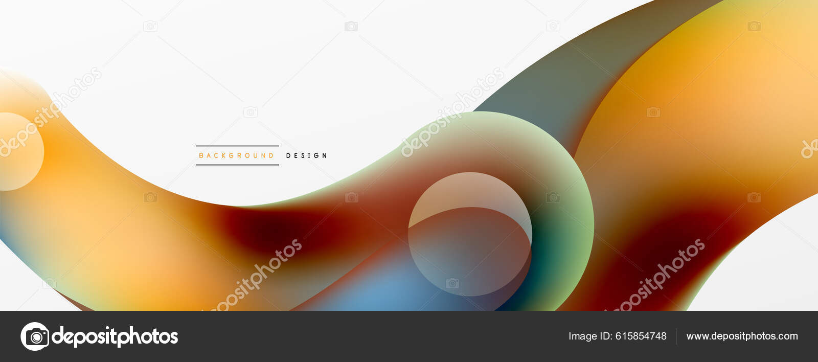 Fluid Abstract Background Liquid Color Gradients Composition Shapes ...