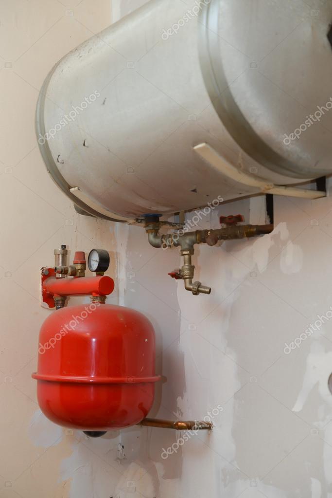 Old heating installation — Stock Photo © dar19.30 #39129419