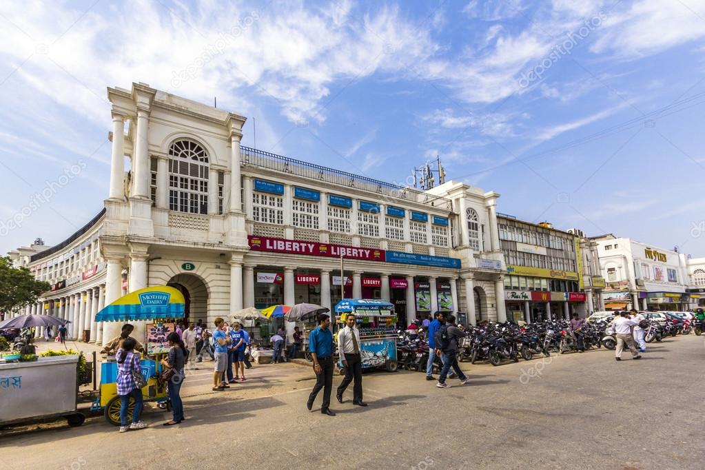 Construction site at Connaught place in Delhi – Stock Editorial Photo ...