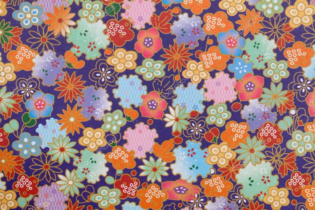 Traditional Japanese Flower Patterns