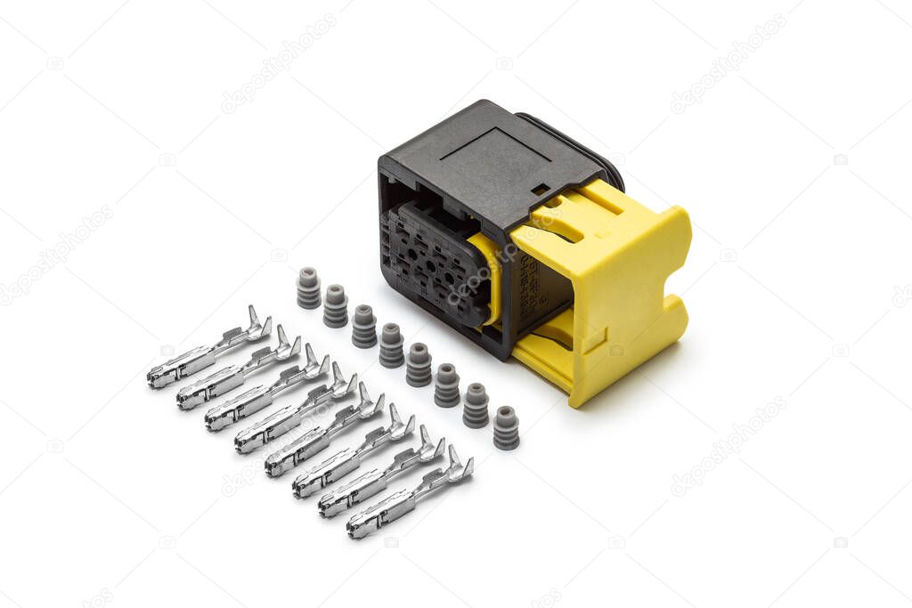 Conector para cableado. Parte de repuesto del sistema el ctrico del motor. Conector el ctrico de ...