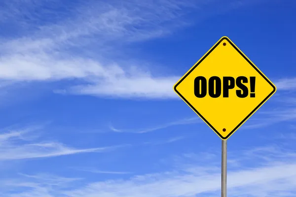 Oops sign Stock Photos, Royalty Free Oops sign Images | Depositphotos