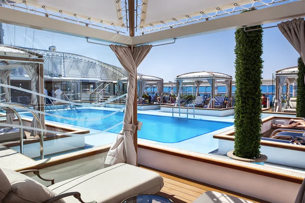 Cruise Ship Pool Deck - Stock Image - Everypixel