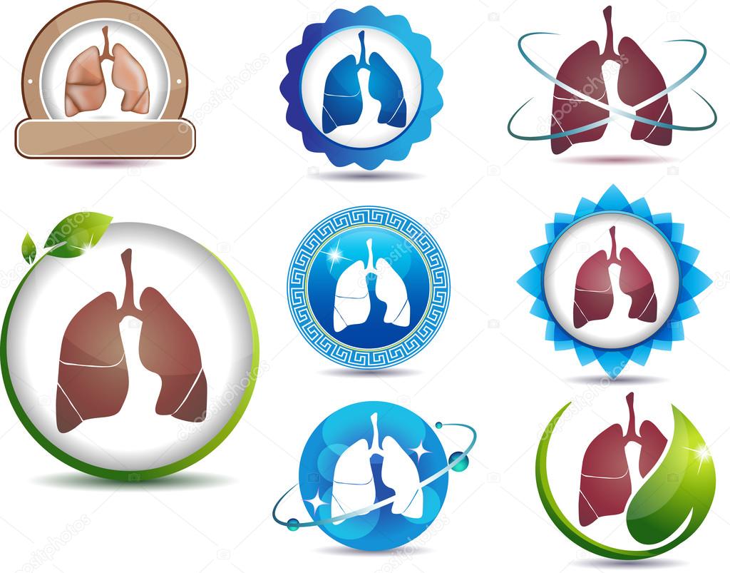 Símbolo de pulmones 2023