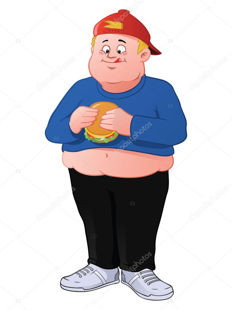 Fat Kids Cartoon