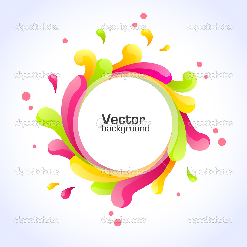 Colorful circle background Stock Vector Image by ©Jack1e #31750899