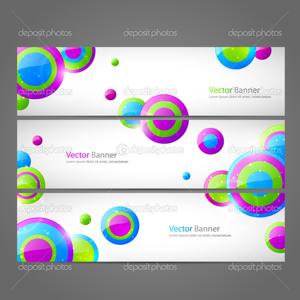 Set of vector banners Stock Vector Image by ©Jack1e #34927793
