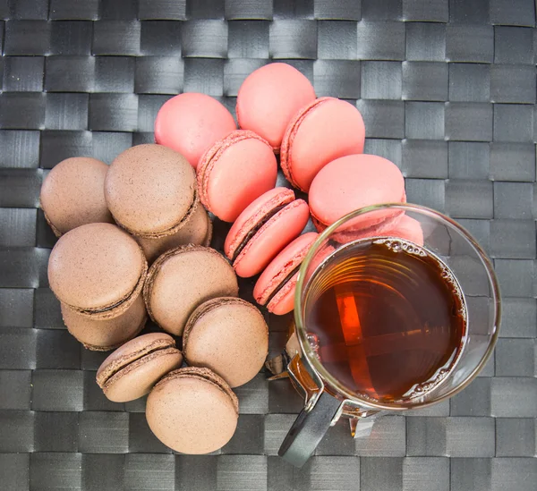 Macarons tea Stock Photos, Royalty Free Macarons tea Images | Depositphotos