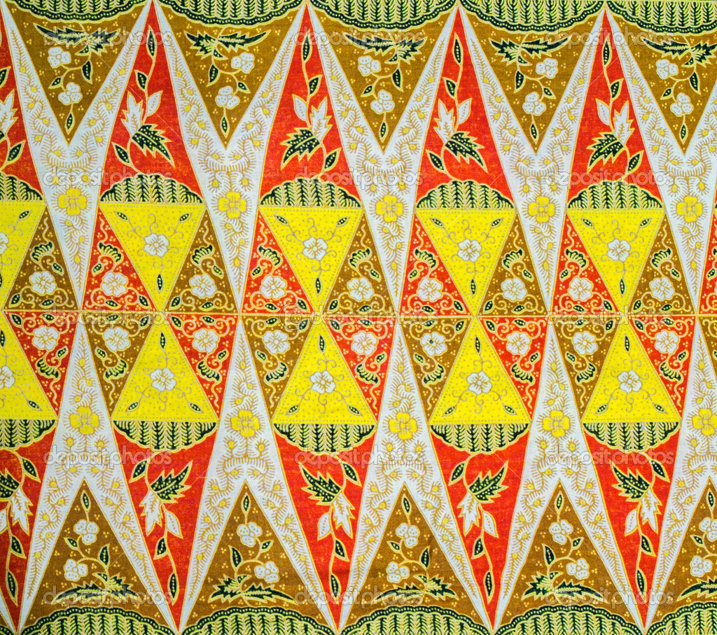 Malaysia Batik Pattern — Stock Photo #32483643