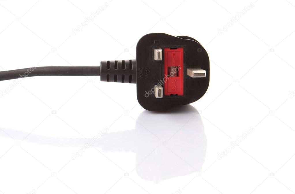 British Standard Three Pin AC Power Plugs — Stock Photo © akulamatiau ...