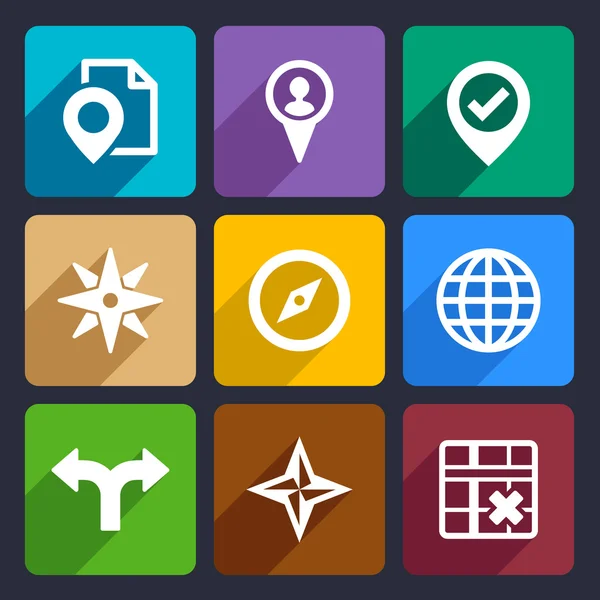 Color pin set Stock Vector Image by ©in8finity #30869507