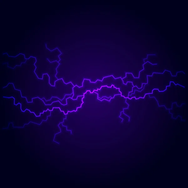 Electric Lighting Effect, Abstract Backgrounds. Vector Stock Vector ...