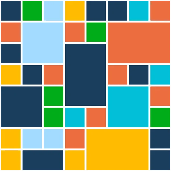 Squares Color Background. Vector Template for Flat Design Interface or ...