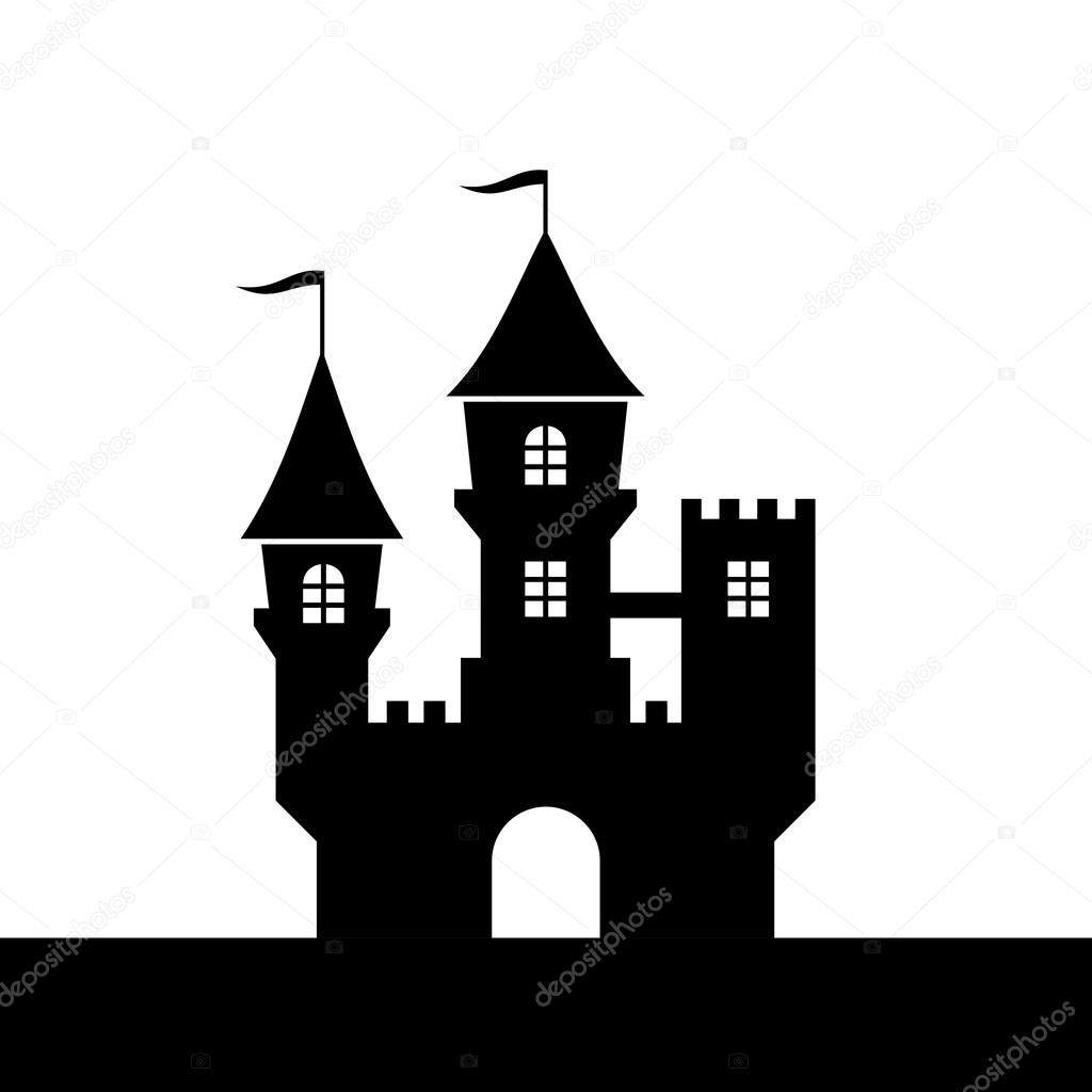 Castle Wall Silhouette