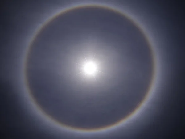 22 degree solar halo - God bless everybody — Stock Photo © freebilly ...