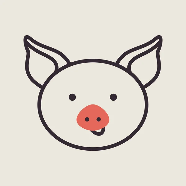 Pig face Stock Photos, Royalty Free Pig face Images | Depositphotos
