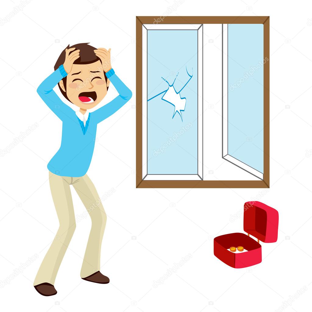 Desperate Burglary Victim Stock Vector Image by ©Kakigori #12640499