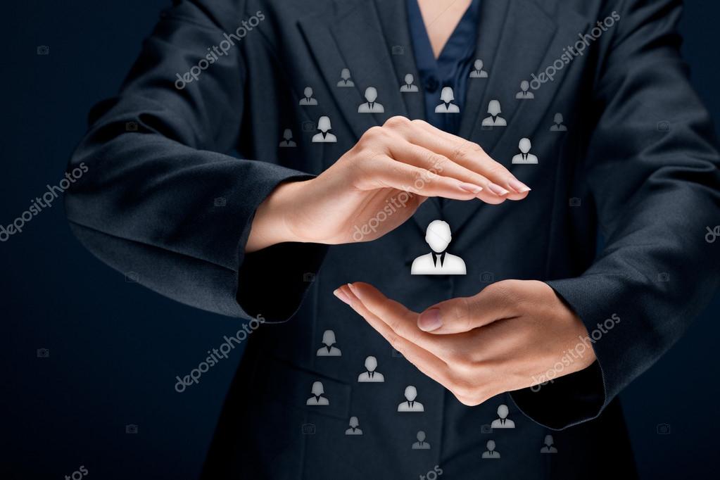 Patron and leader concept — Stock Photo © Jirsak #38138789