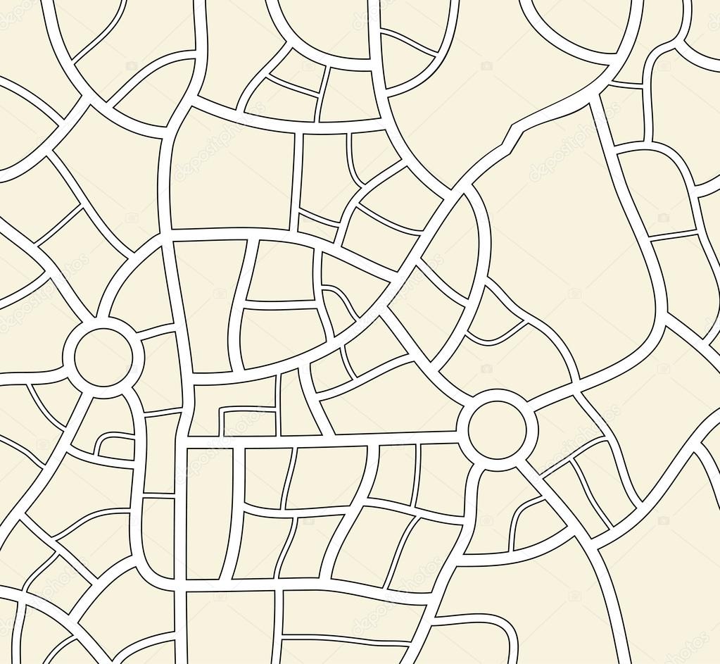 Vector city map background — Stock Vector © dmstudio #43830801