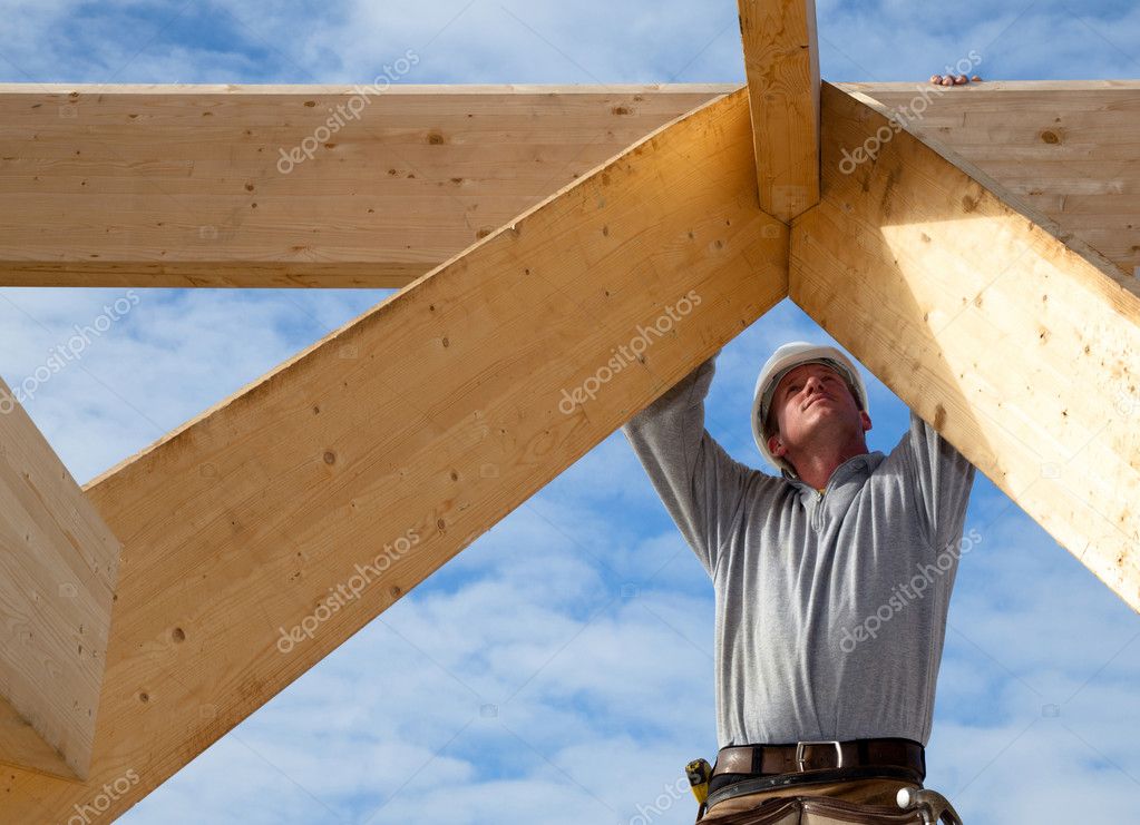 Authentic construction worker — Stock Photo © twixx #20198771