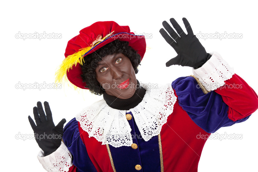 Zwarte piet sinterklaas (black pete) — Stock Photo © twixx #32646747