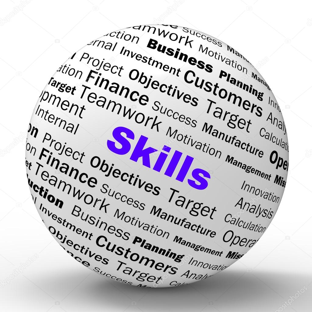 Skills Sphere Definition Means Special Abilities Or Aptitudes — Stock ... Skills Sphere Definition Means Special Abilities Or Aptitudes — Stock ...