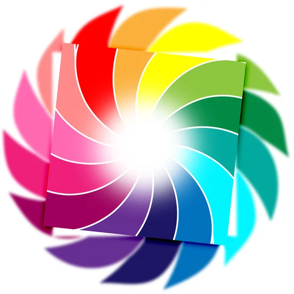Vortex Color Wheel 3D Stock Photo by ©3d_kot 10157705