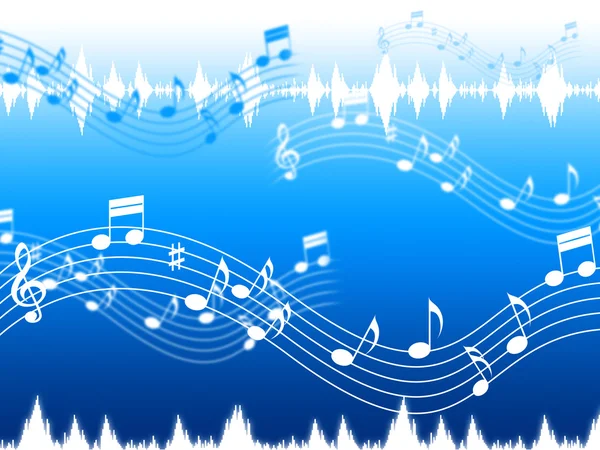 Blue music background Stock Photos, Royalty Free Blue music background ...