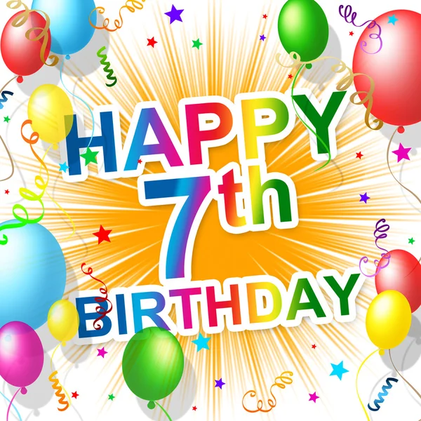 7th birthday Stock Photos, Royalty Free 7th birthday Images | Depositphotos