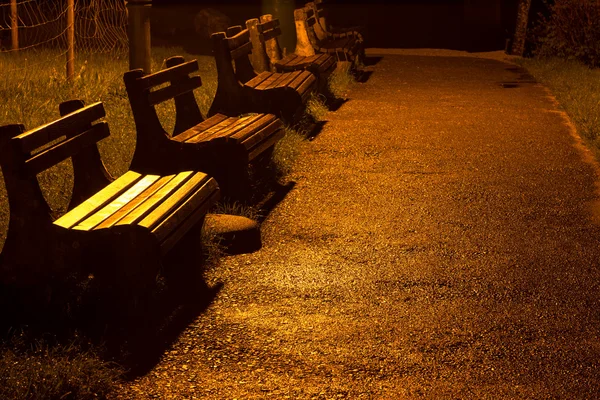 Park bench night Stock Photos, Royalty Free Park bench night Images ...