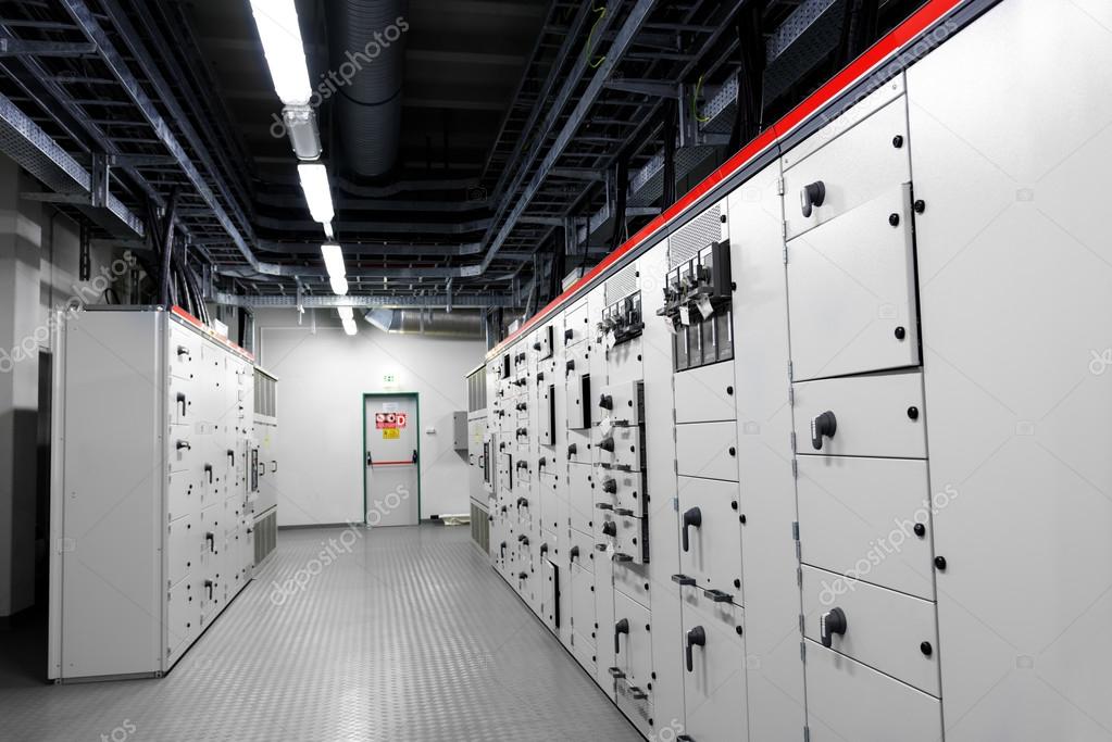 Control room of a power plant Stock Photo by ©svedoliver 32260695