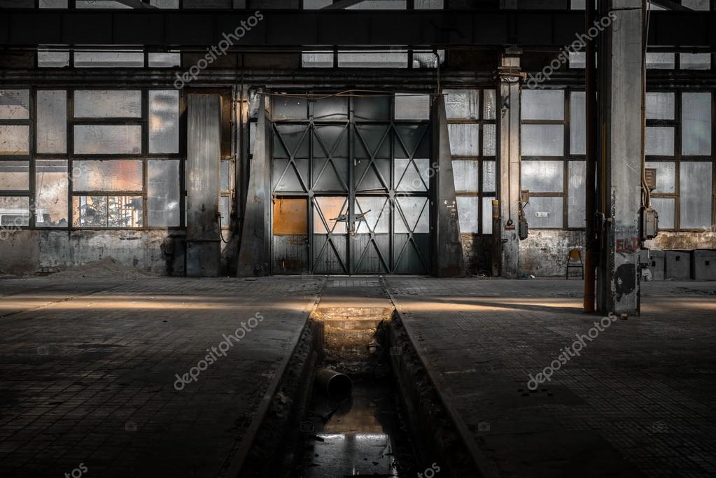 Inside Old Factory Building