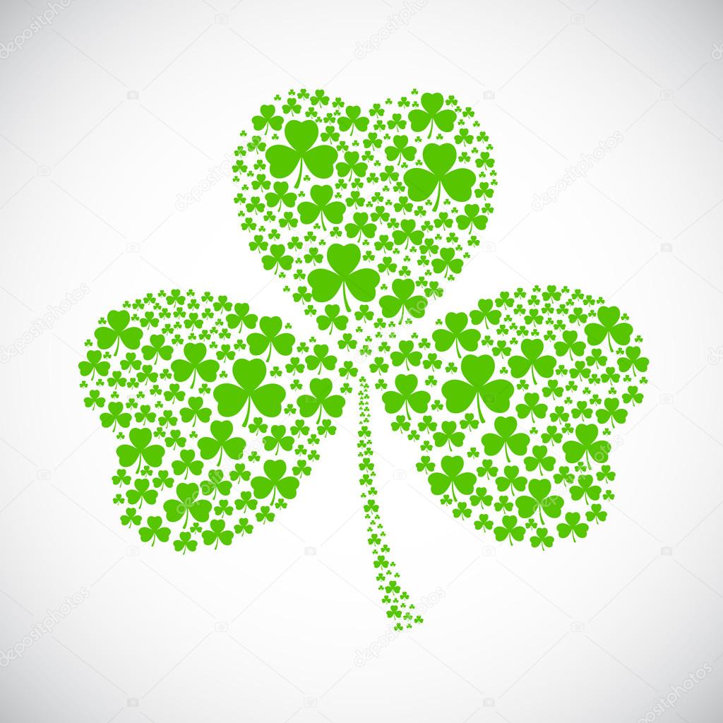 Clover background Stock Vector Image by ©ecrow #18761369