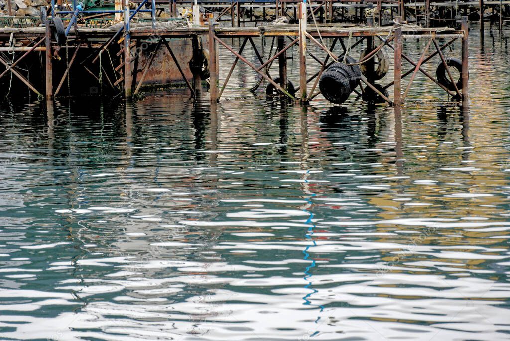 Muelle Viejo - una de las primeras estructuras del puerto de Ushuaia ...