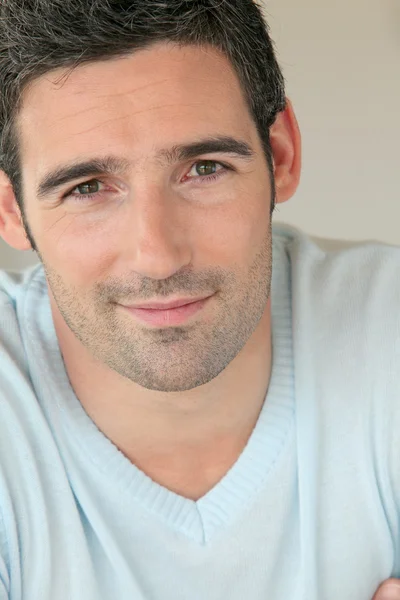 Portrait of handsome 30-year-old man Stock Photo by ©Goodluz 13956788