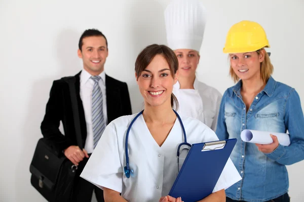 Group of workers Stock Photo by ©Goodluz 18226031