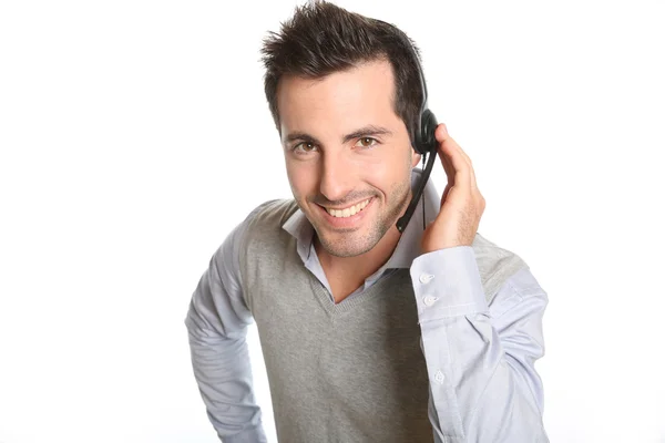 Customer service representative Stock Photo by ©Goodluz 35264557