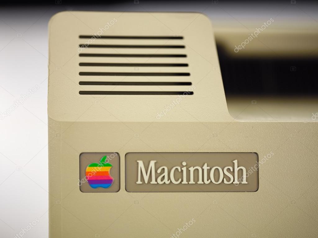 First Macintosh Logo