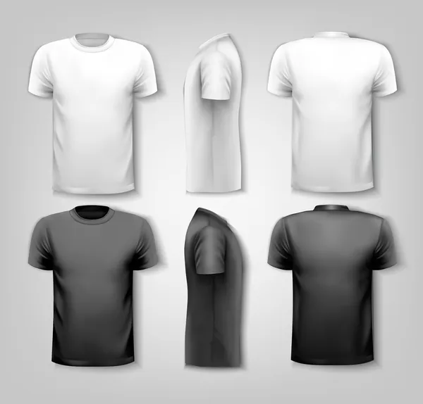 Tshirt Template Vector Art Stock Images Depositphotos