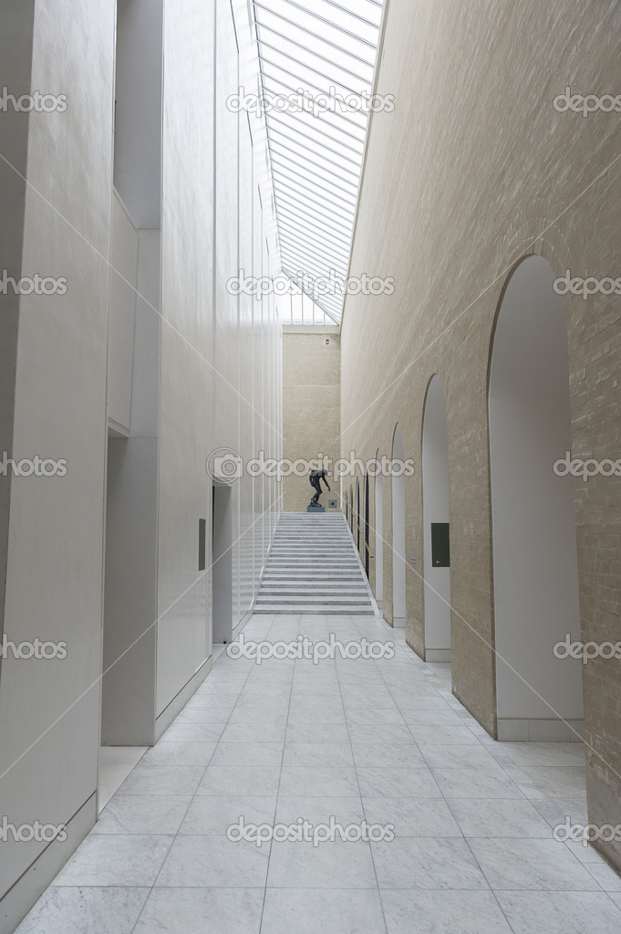 Interior passage with glass skylight Stock Photo by ©MOELLERTHOMSEN ...